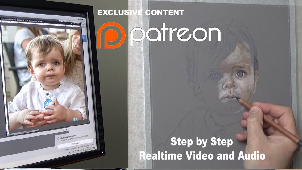 Patreon Pastels and Graphite - Dave Porter’s Art