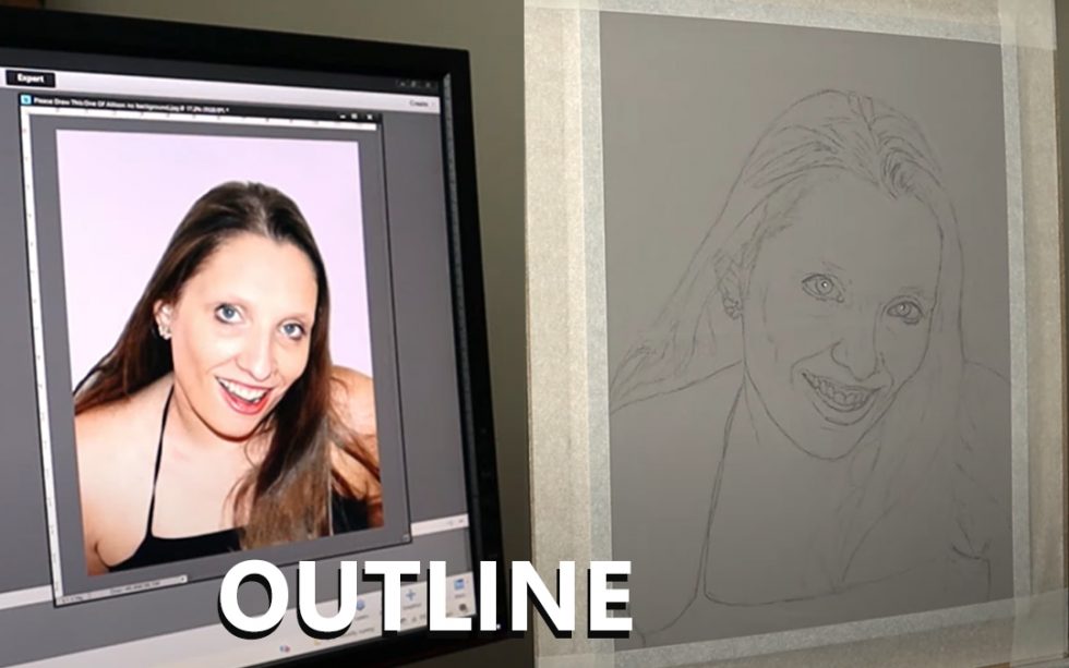 Portrait of Alison... Part 1 - Dave Porter’s Art