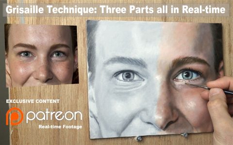 How to paint the Grisaille Technique | Oil Painting Tutorials - Dave Porter’s Art