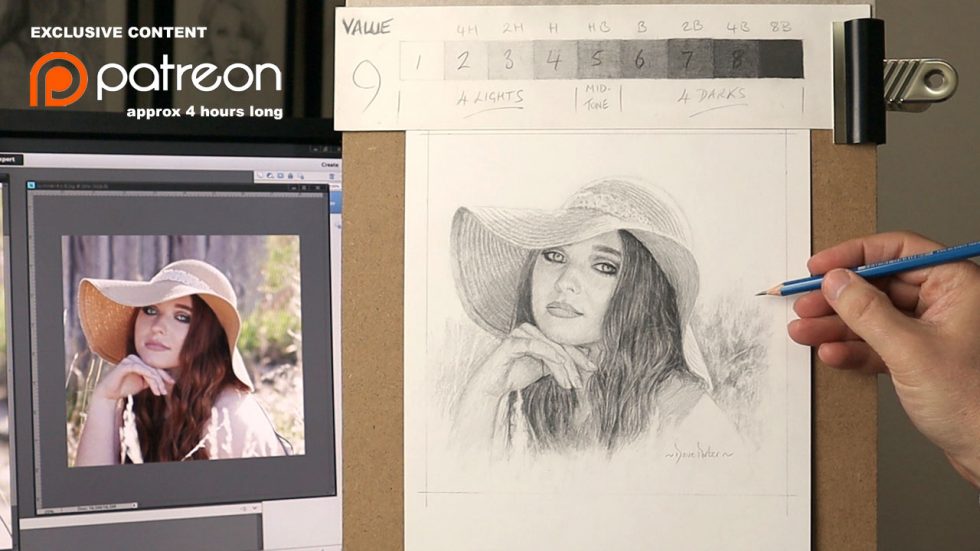 Patreon Pastels and Graphite - Dave Porter’s Art