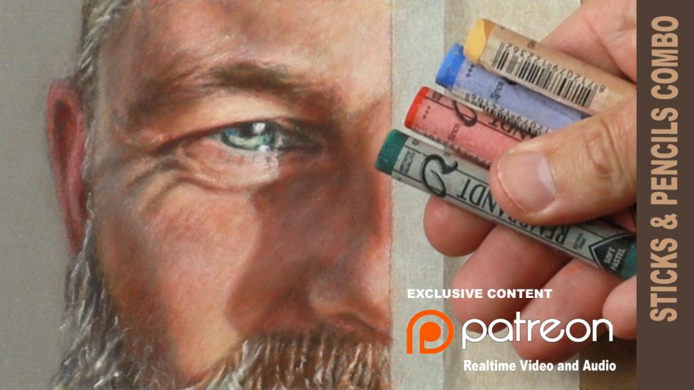 Patreon Pastels and Graphite - Dave Porter’s Art